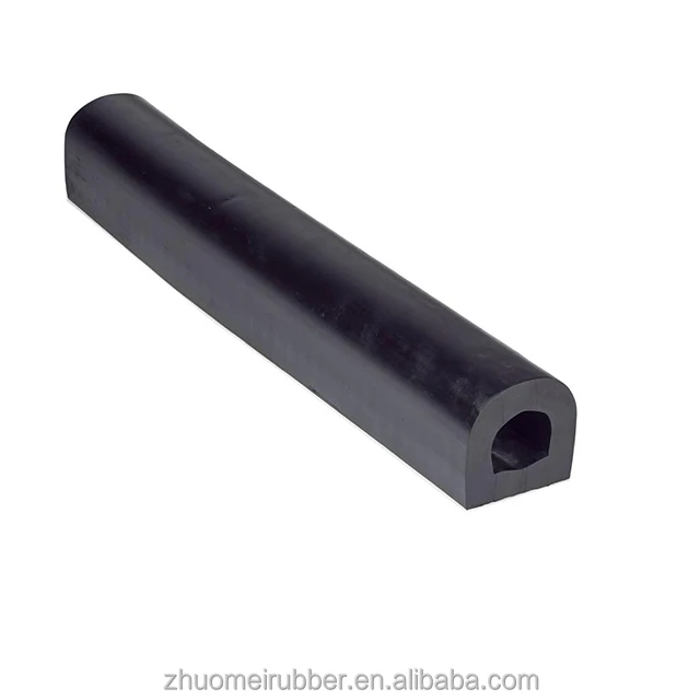 D Shape Edge Molding Rubber Boat Fender Ducking Buffer - Buy Boat ...