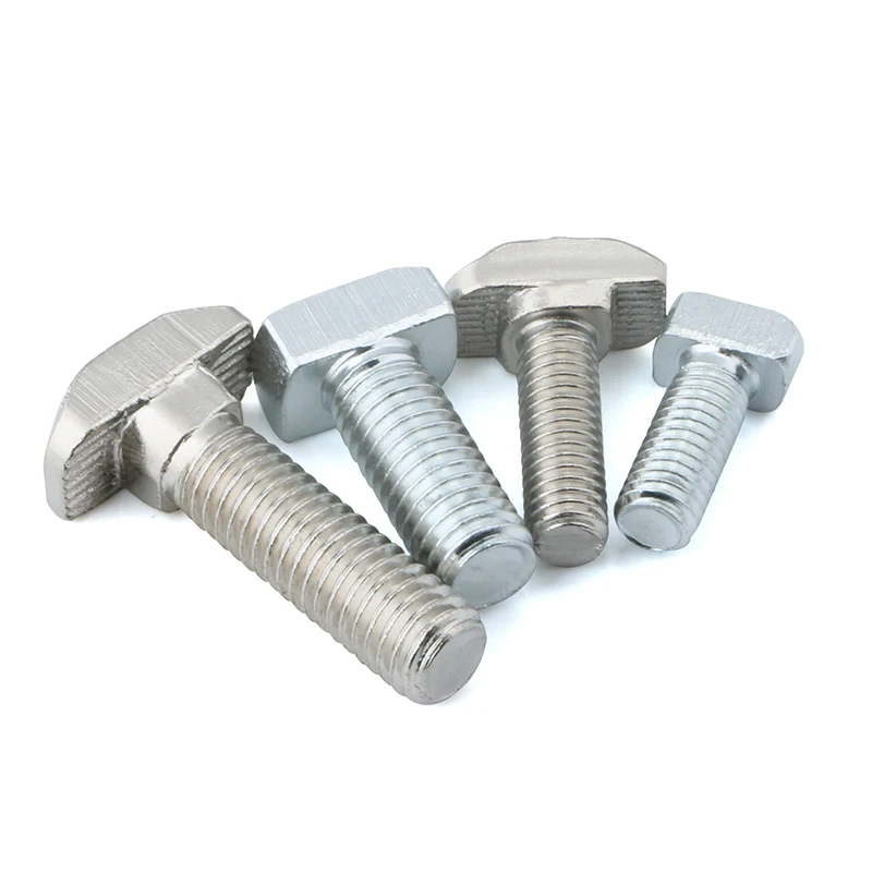 Steel T Head Screw Fastener Set Including Hammer Head Screws in Various ...