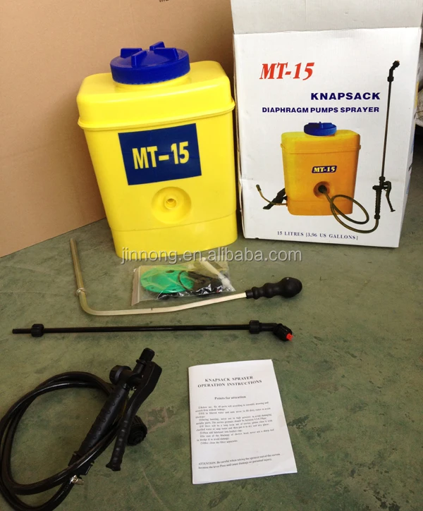 15L Plastic Agrochemical Manual Farmer Spray Machine Knapsack