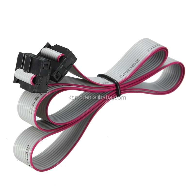 Factory 2.54mm Pitch 64pin Idc Grey Ribbon Flat Cable Custom Wholesale ...