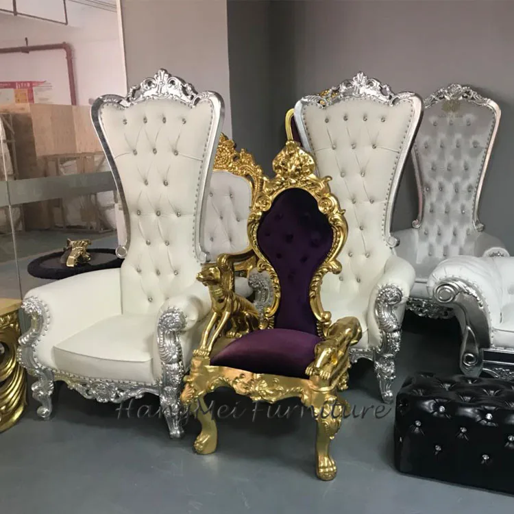 Elegant King Chairs for Weddings | Wholesale Custom Wood & Steel ...