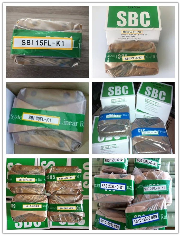 Sbg 20fl Precision Guide Rail Block Sbg20fl Sbg 20fl-c-k1 Linear ...