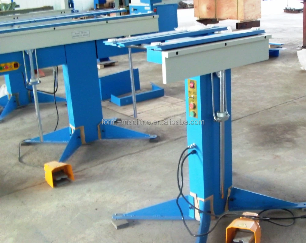 Magnetic Manual Operated Box and Pan Brake Machine