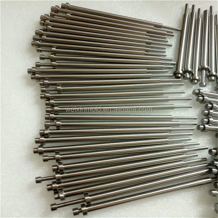 Double Stepped Ejector Pins For Injection Plastic Mold - Buy Double ...