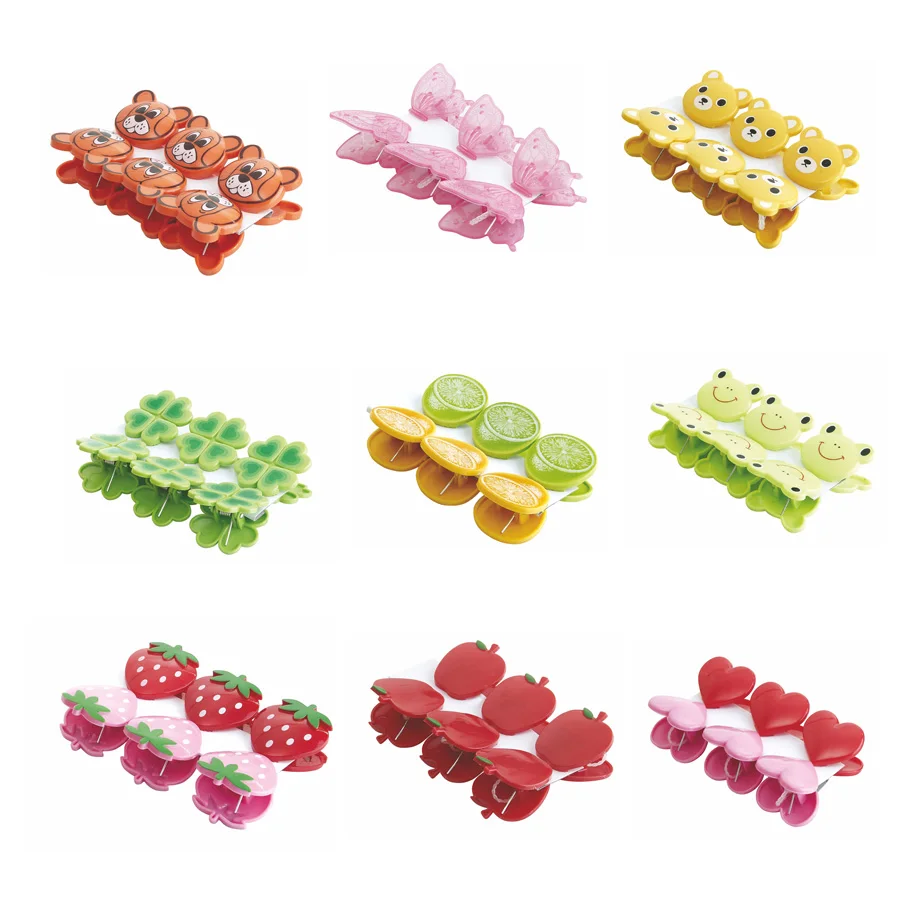 Custom Multi Sizes Bag Clips Sealing Clamps Plastic Bag Closure Clip ...