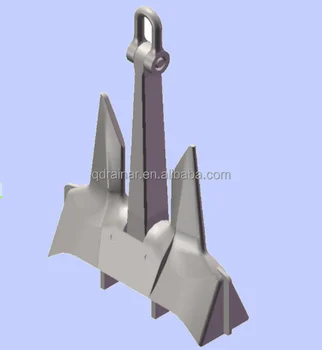 250kg To 25ton Hhp (hy-14) Ac-14 Stockless Anchor /danforth Anchor ...