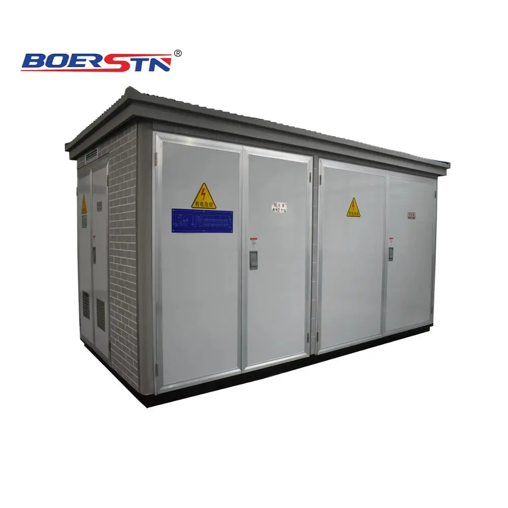 2500KVA Container Distribution Transformer Substation 1200Kva Made of ...