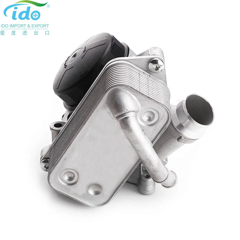 Engine oil cooler filter housing assembly 11427508966 for BMW X3 X1 E82 ...