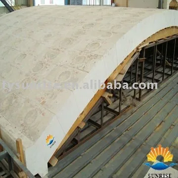 Refractory Castable Arch Crown Refractories Brick For Glass Kiln Oven ...