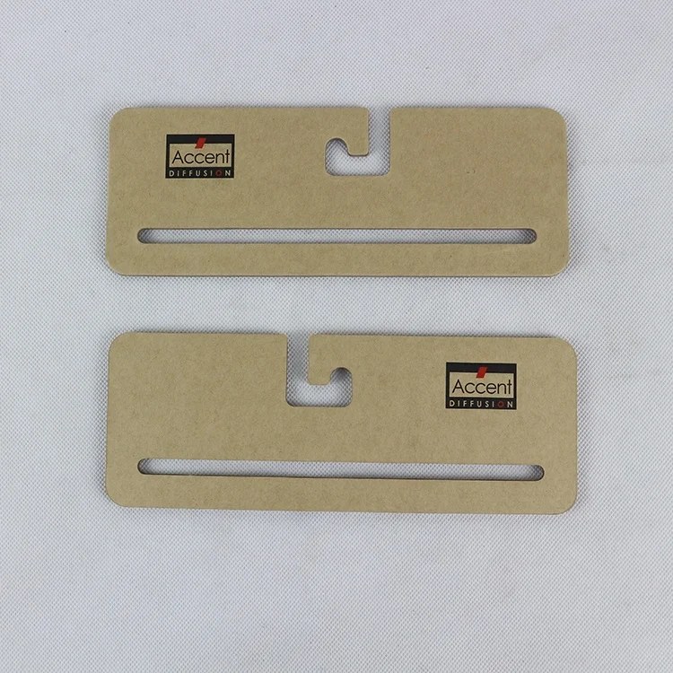 Custom Display Hook Recycled Paper Cardboard Scarf Hanger - Buy ...