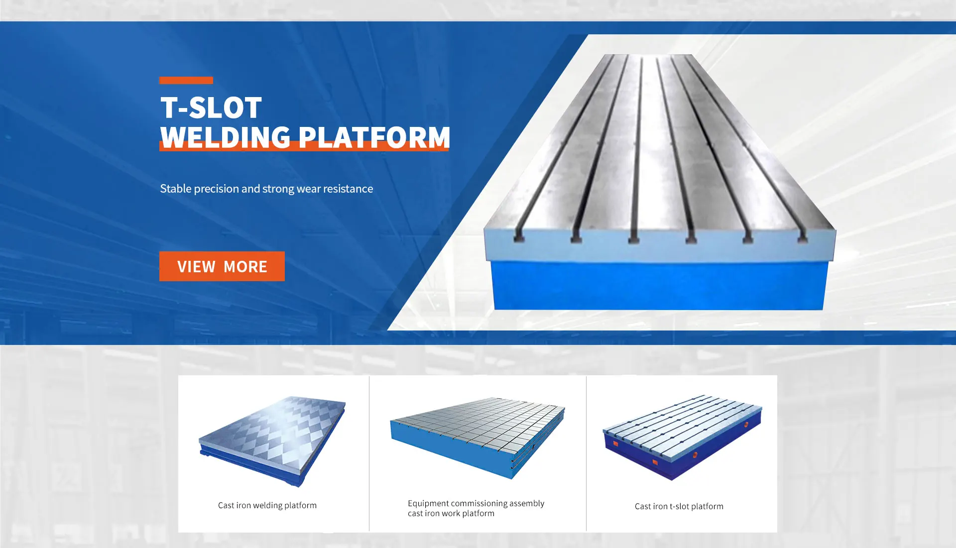 Cast Iron Welding Platform - Durable & Precise Testing Table