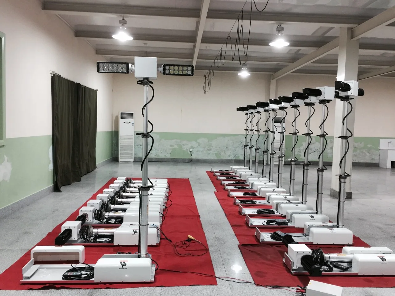 Mobile LED Light Night Scan - Roof-Mounted Light Tower