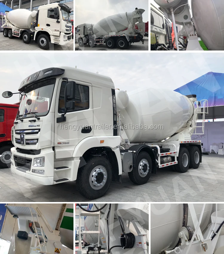 HYUAN SINOTRUK HOWO Mobile Concrete Mixer Truck for Sale