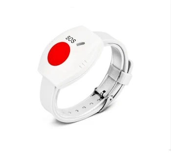 Wristband Emergency Panic Button Alarm 433mhz Wireless Security Panic ...