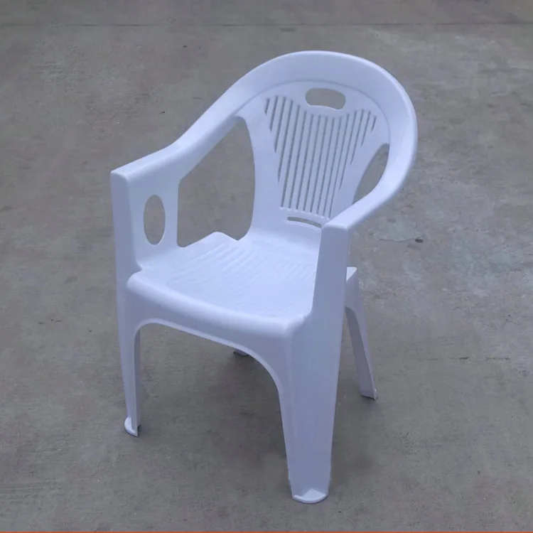 Strong Plastic Garden Chair White Plastic Chair - Buy White Plastic ...