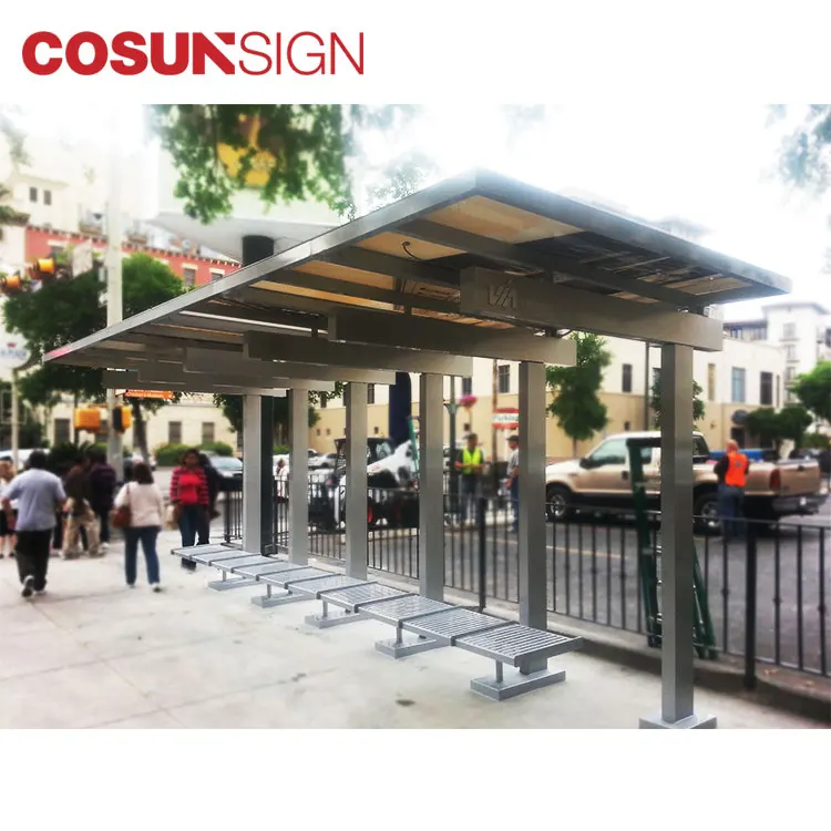 Modern Bus Shelters - Durable, Stylish, and Advertisable