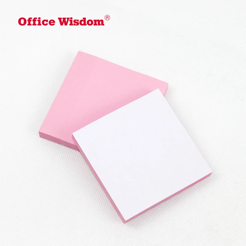 Fancy Logo Custom Sticky Pads Memo Pad Creative Personalized Sticky ...