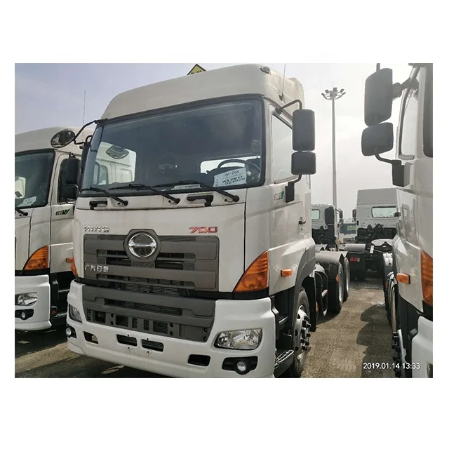 Hino Brand 700 Tractor Head Truck With 380hp And Euro 5 Engine Supply ...