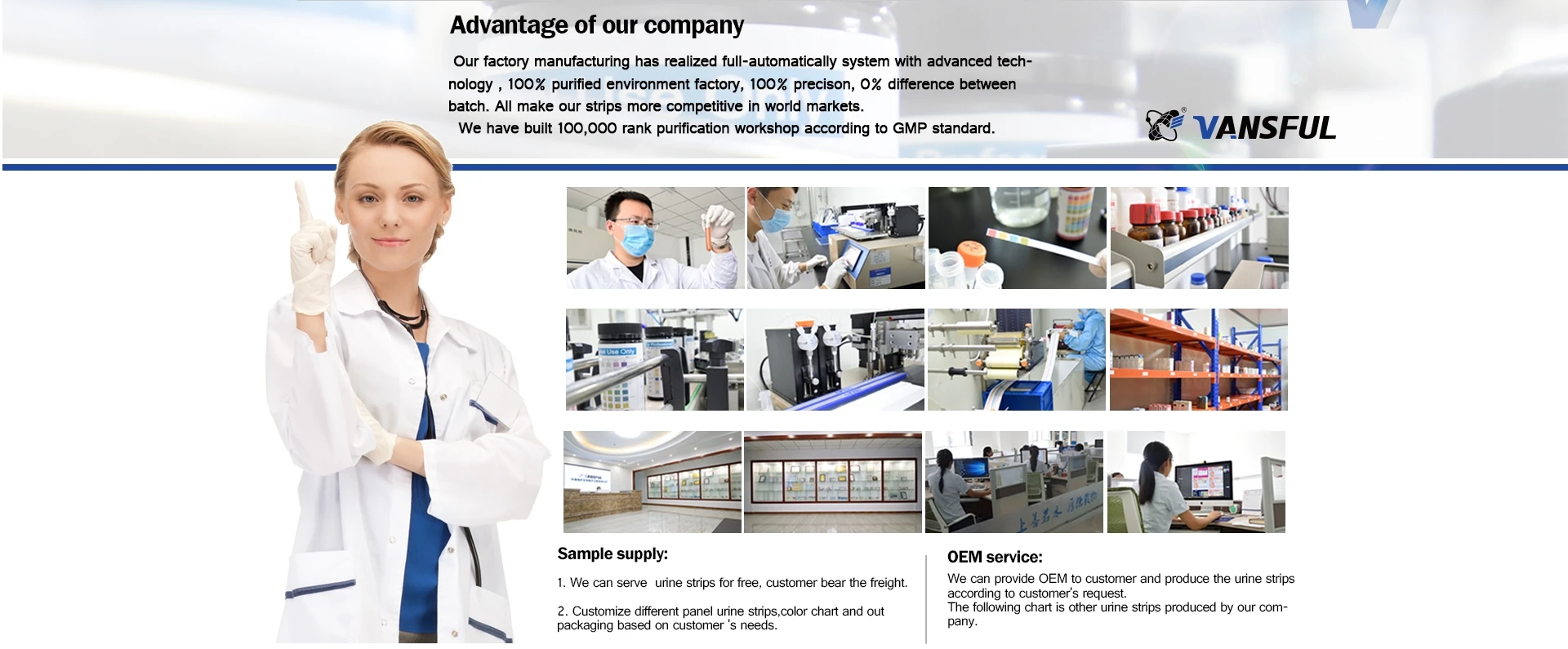 Vansful Urinalysis Test Strips 100 Tests Uti Strips,Kidney,Gallbladder ...