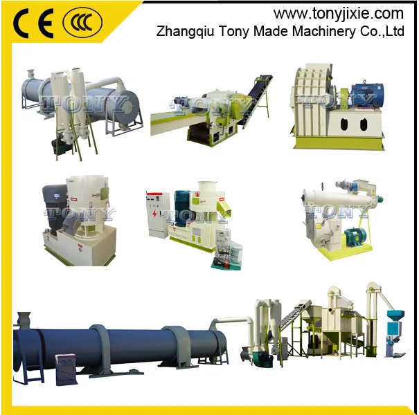 Complete Wood Pellet Machine/wood Pellet Mill/wood Pellet Production ...