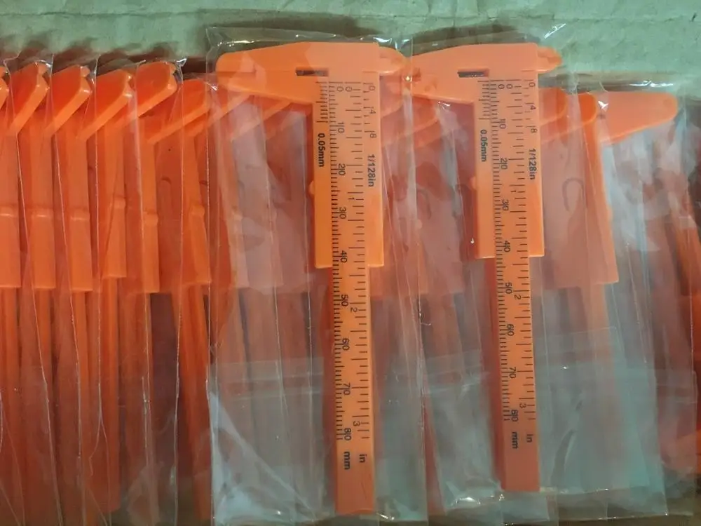 Plastic Vernier Caliper Measuring Tool 0-150mm 6inch Vanier Caliper ...