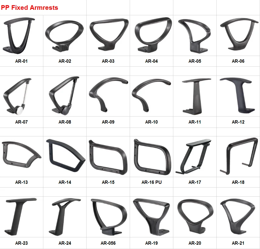 Alibaba.com: Loop arm rest for office mesh chairs, replacement part ...