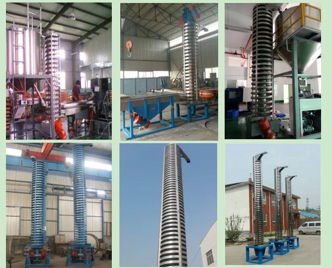 Air Blower Plastic Pellet Cooling Conveyor Machine