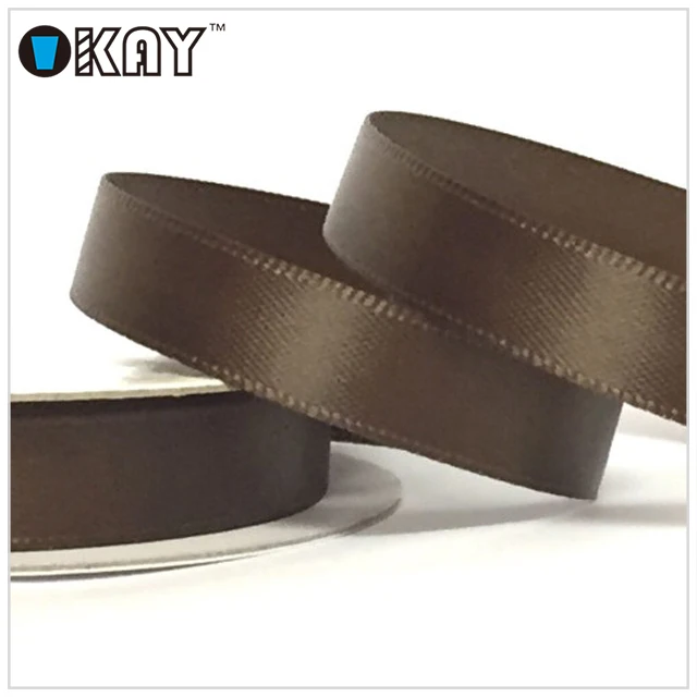 Okay New Arrival 2cm Satin Ribbon Color Rose Gold - Buy Satin Ribbon ...