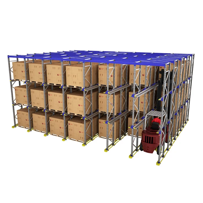 Drive-in Racking System Metal Storage Rack Industrial Storage Sale ...