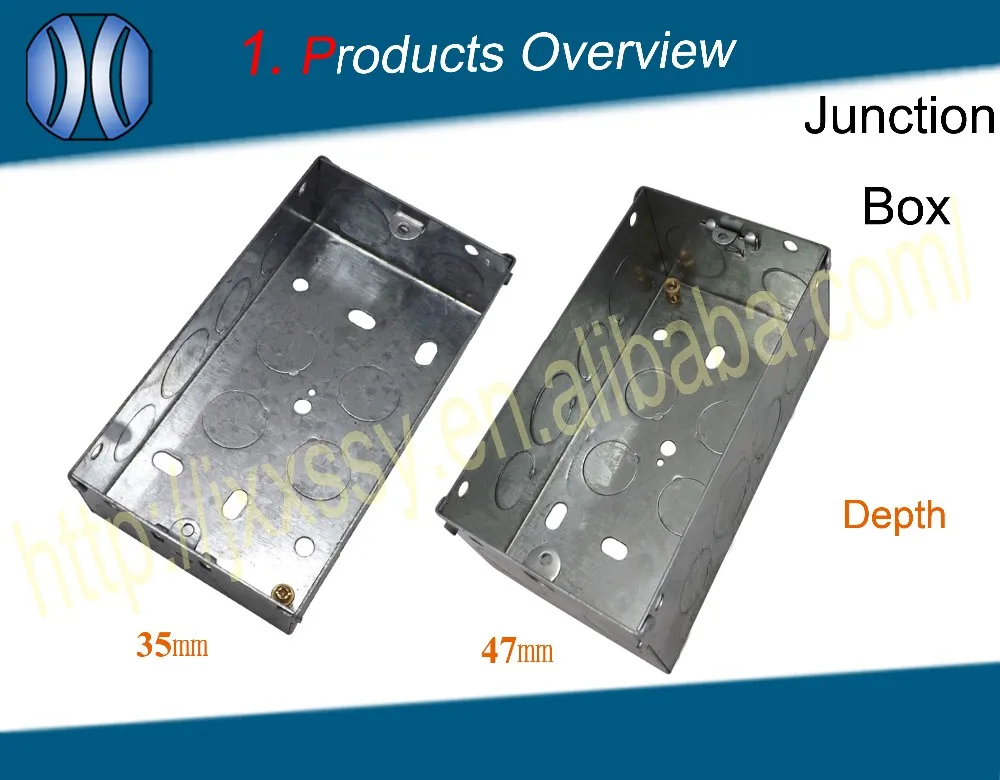 British Standard 6X3 Electrical GI Box| Alibaba.com