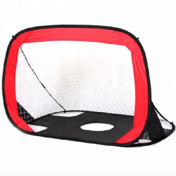 Portable Football Training Net 2 In 1 Pop Up Football Goal Foldable ...