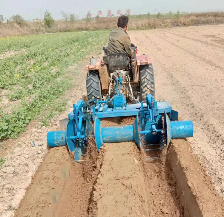 Farm Tools Tractor Mounted Bed Disc Ridger for Paddy Field