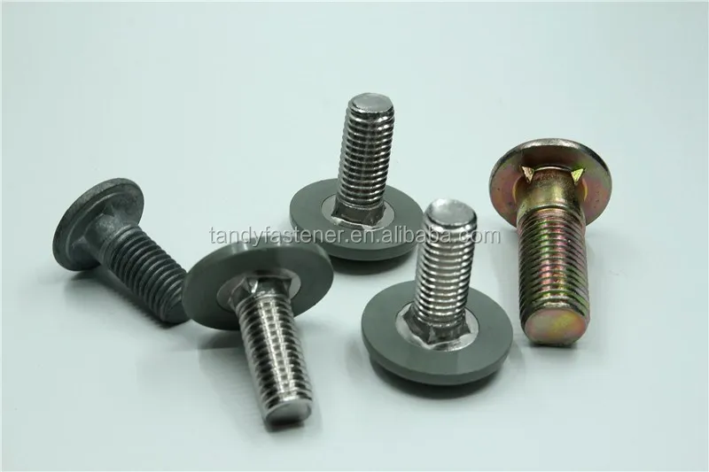 A2-70/A4-80 Stainless Steel Round Head Oval Neck Bolts Silo Bolts Fin ...