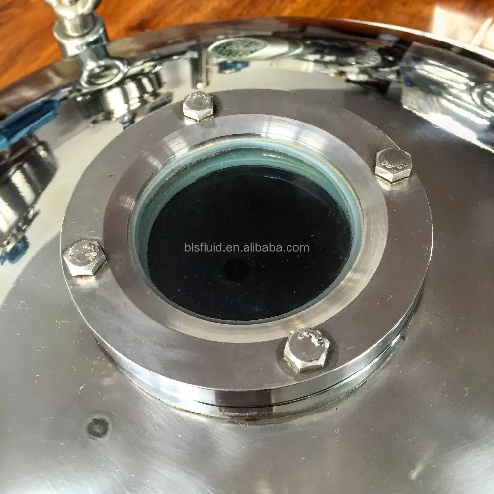 Sanitary Steel Round Hatch Covers with Sight Glass
