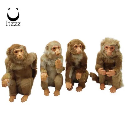 2022 New Simulation Monkey Model - Realistic Animal Doll