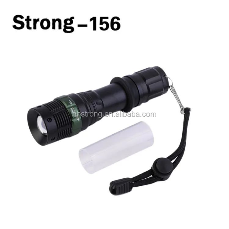 High Quality Rechargeable Aluminum Zoomable Led Flashlight - Buy ...