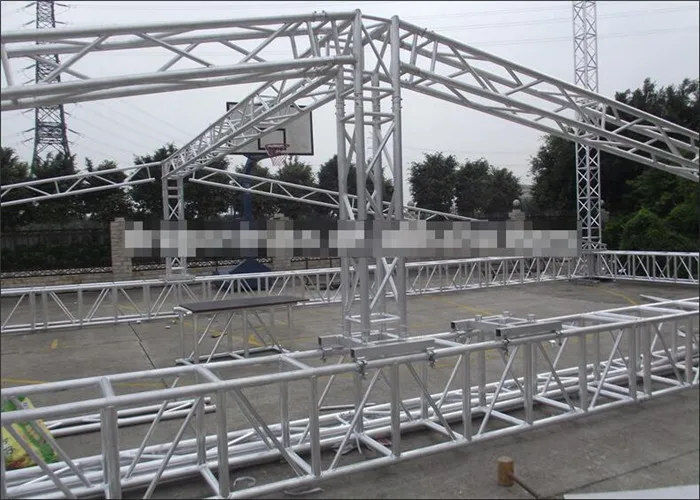 Led Screen Ground Support Display Truss Aluminum Truss for Wedding ...