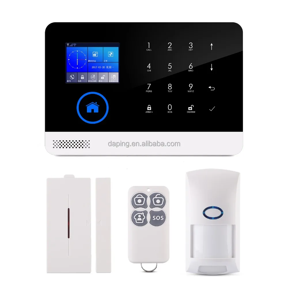 Wireless Wifi Gsm Gprs Gsm Germany App Home Thief Security System Alarm ...