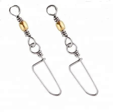Barrel Swivel With Lock Snap For Long Line Fishing - Buy Barrel Swivel ...