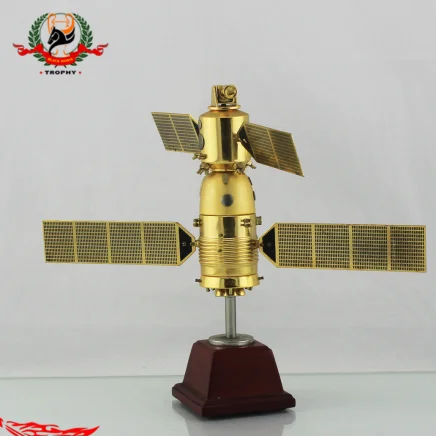 Customized Souvenirs Space Satellite Model Ornament Decoration Metal ...