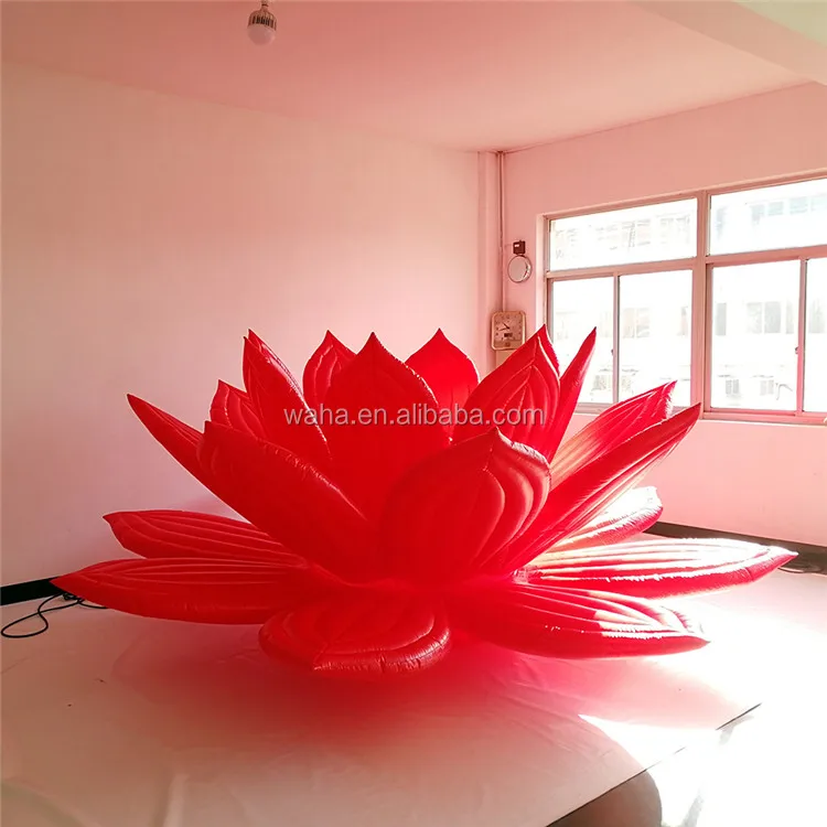 Giant Inflatable Lotus Flower Inflatable Giant Flower for Outdoor ...