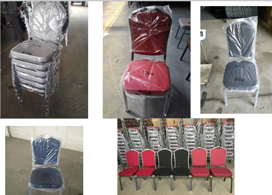 Wholesale Elegant Used Stackable Rental Steel Hall Banquet Hall Chairs ...