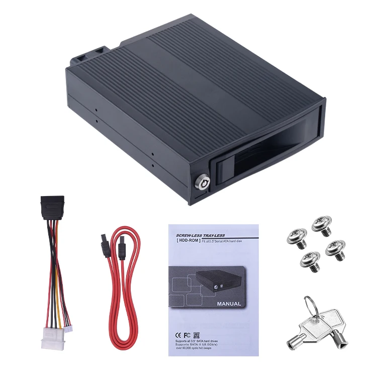Tool-less Hdd 3.5 Mobile Rack Enclosure 26.1mm Supports Hdd Unlimited ...