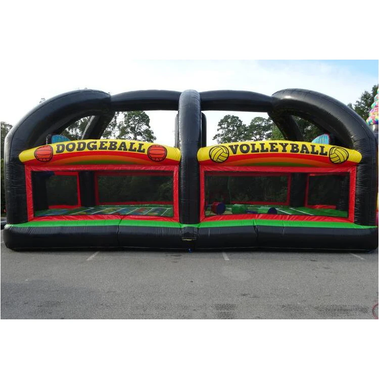 Inflatable Multi Sport Arena Bounce House All In One Sports Arena Games ...
