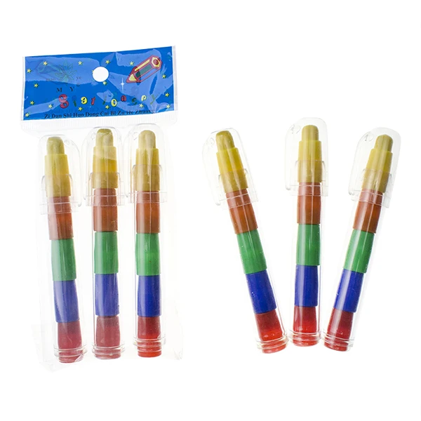 12 Colors Stackable Solid Gel Highlighter Pen - Erasable