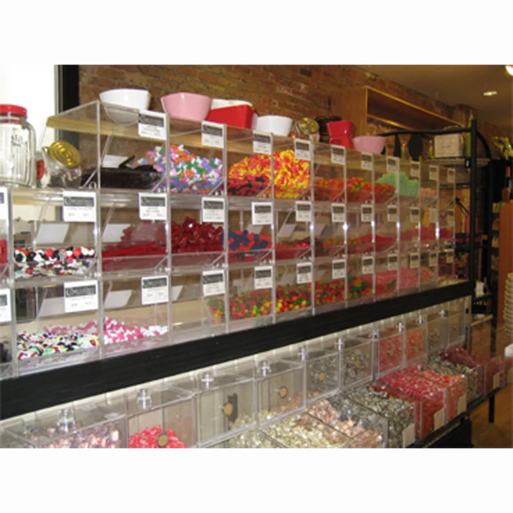 Best Safe Acrylic Mini Candy Bin With Scoop - Buy Candy Bin And Scoop ...
