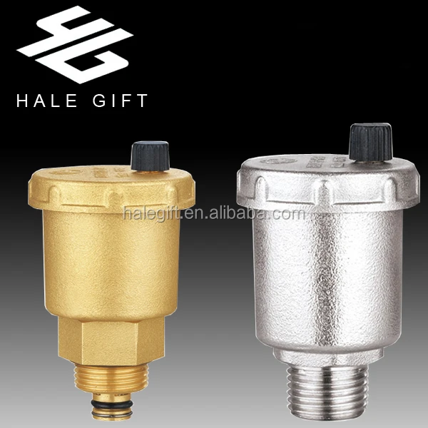Brass Radiator Air Vent Valve Brass Automatic Air Vent Valve Air Relief ...