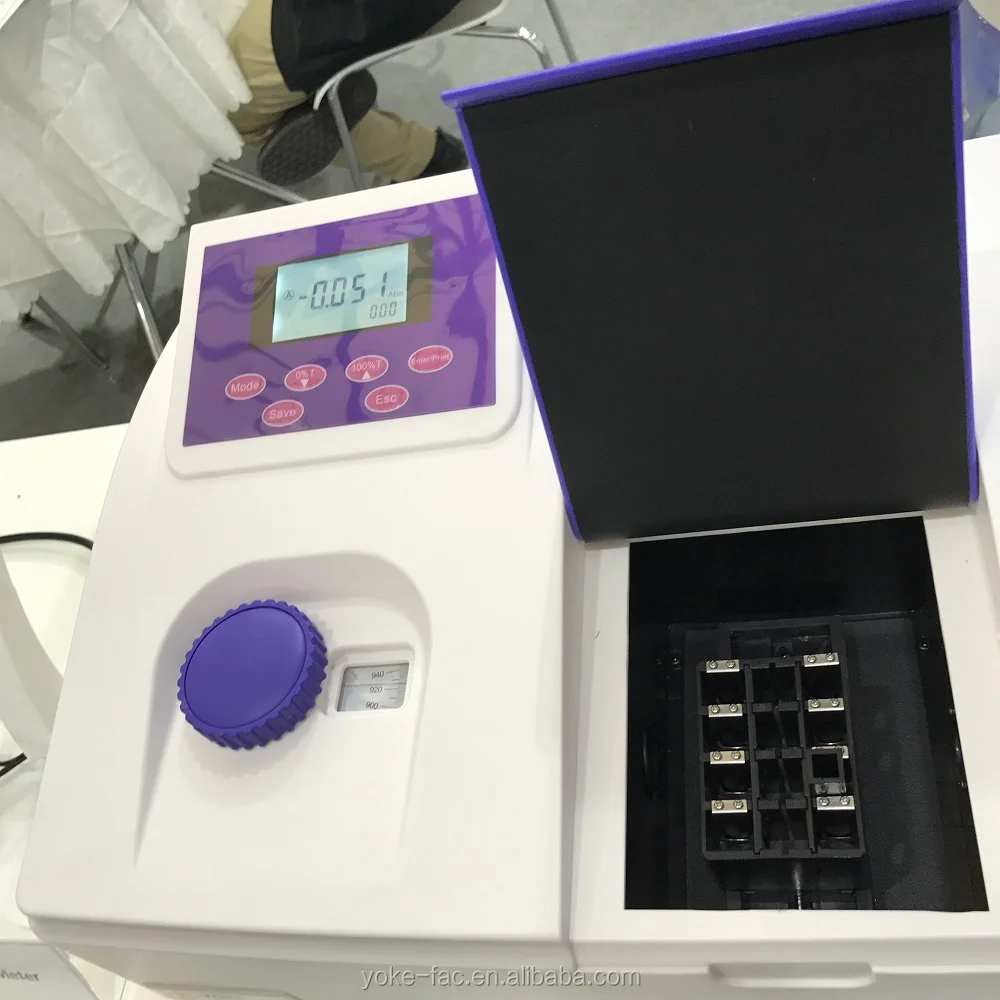 China Laboratory 4nm Single Beam Visible Spectrophotometer V1200 - Buy ...