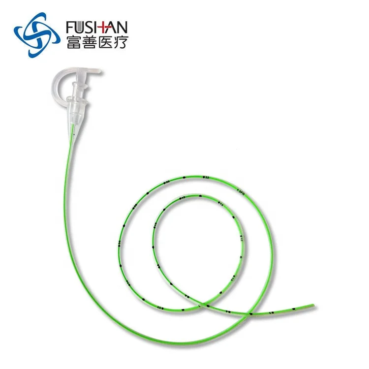 FUSHAN Medical Silicone Nasogastric Tubes - Color Coded Sizes