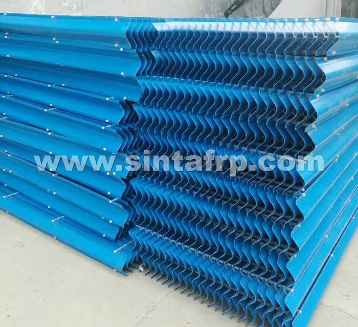 Cooling Tower Water Droplet Separator - PVC Drift Eliminator
